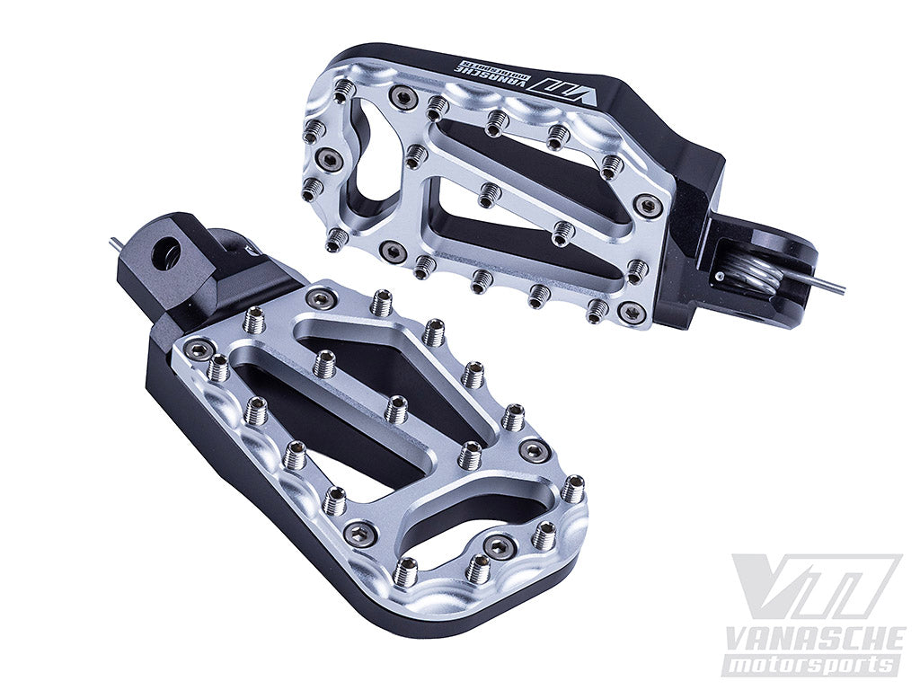Ducati DX Adventure Footpegs — Vanasche Motorsports