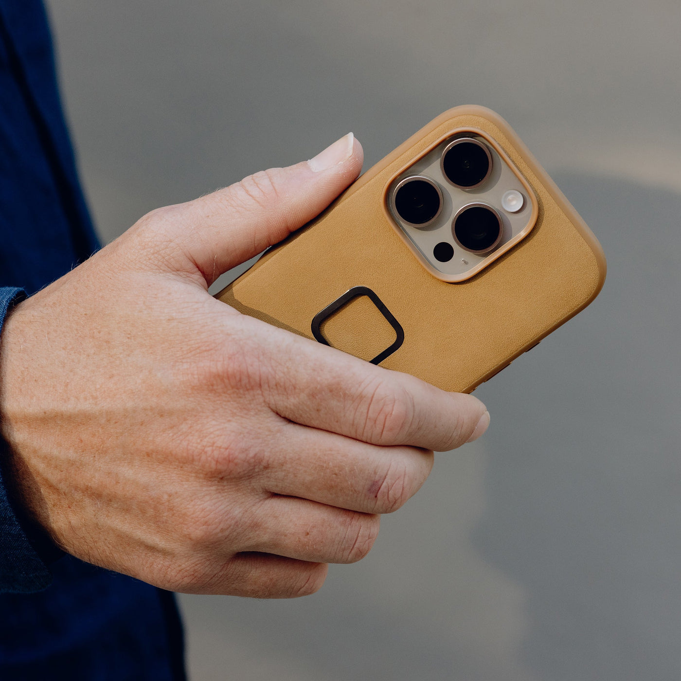 Everyday Clarino Case | iPhone 16 Pro Max Tan — Vanasche Motorsports